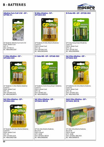 Catalogue | Automotive Wholesale | Mocare Australia